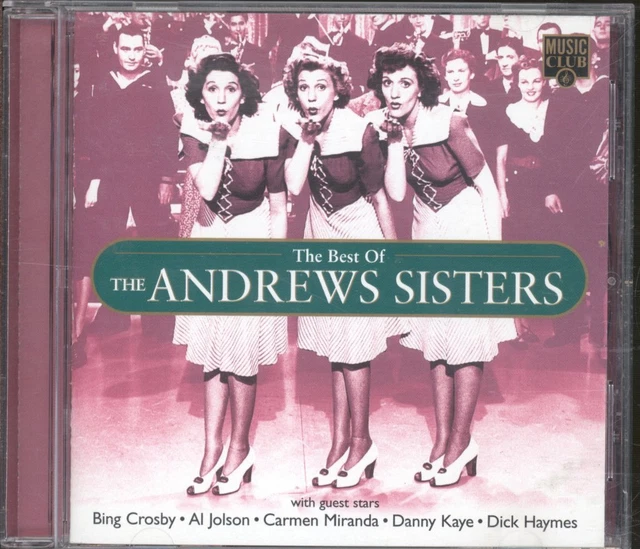 ANDREWS SISTERS BEST of the Andrews Sisters CD UK Music Club 1995 ...