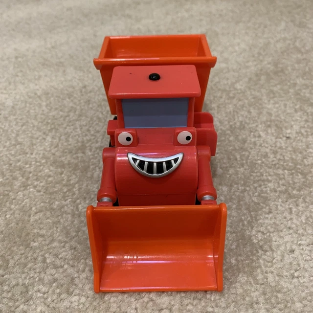 BOB THE BUILDER Muck Red Dump Truck 7" Toy Figure Dozer Vehicle Talking ...