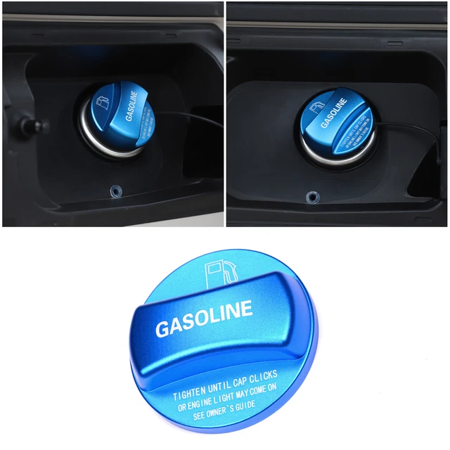 BLUE GASOLINE INNER Fuel Filler Cover Gas Tank Cap Aluminum For Ineos ...