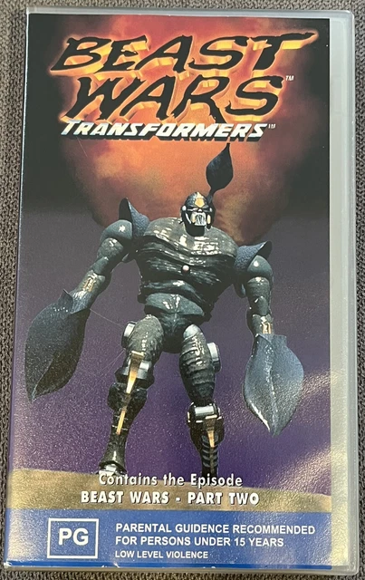BEAST WARS TRANSFORMERS “Beast Wars Part 2” VHS PAL Video Tape 1990s ...