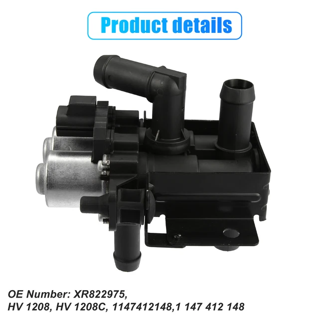 XR822975 CAR ENGINE Heater Control Valve Solenoid for Jaguar S-Type ...