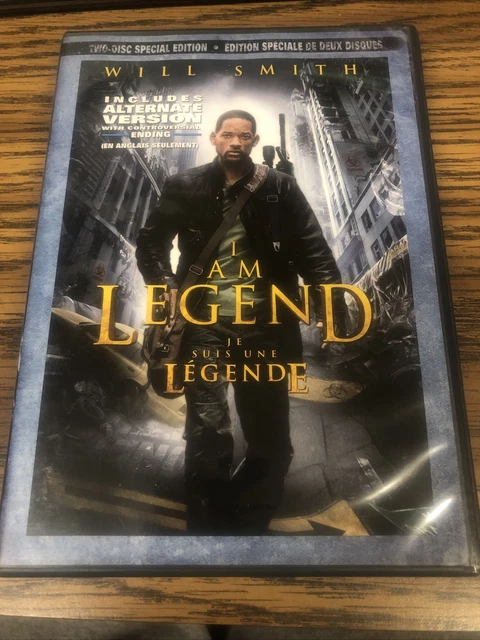 I AM LEGEND Dvd 2008 Widescreen Canadian 2 Disc Special Edition Will ...