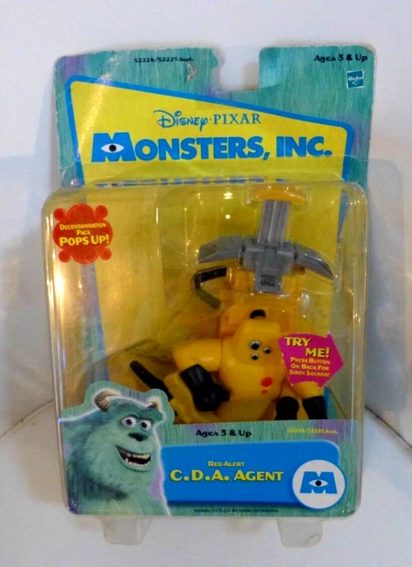 MONSTERS INC &C.D.A.AGENT-RED Alert-Decontamination Pack" Noc Vtg ...