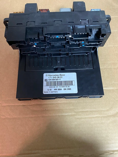 MERCEDES SLK R171 Front Sam Control Module Unit Fuse Relay Box 04-10 ...