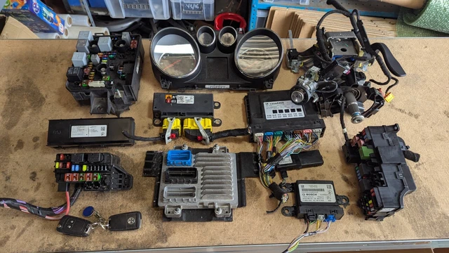 VAUXHALL MOKKA ECU Kit Complete Bcm Key Speedo Mk1 J13 1.4T Auto (2012 ...