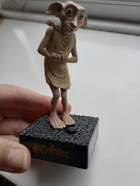 TALKING DOBBY FIGURE On Plinth Harry Potter Detachable Vgc £9.00 ...