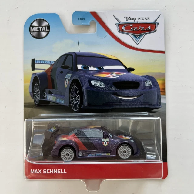 DISNEY PIXAR CARS Max Schnell Mattel 1.55 Scale BNIB £9.99 - PicClick UK