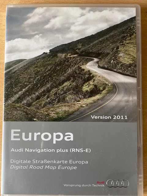 AUDI NAVIGATION PLUS (RNS-E) Digital Road Map Version 2011 8P0 919 884 ...