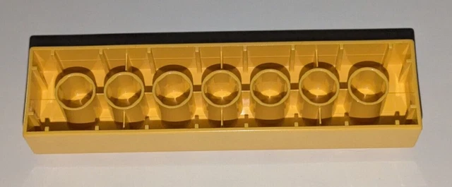 LEGO DUPLO 2 x 8 x 1 LONG YELLOW Brick Block Piece 2x8 8x2 8x2x1 Part ...