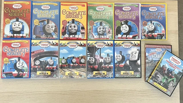 THOMAS THE TANK ENGINE & FRIENDS Complete Series 1-11 DVD VGC With 2 ...