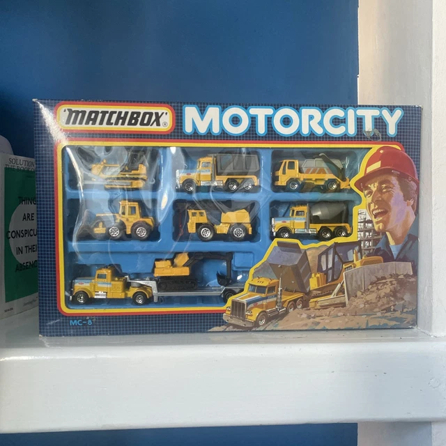MATCHBOX MOTORCITY MC-8 Vintage Toy Construction Set 1990 £78.72 ...