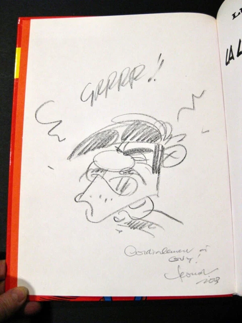 LEONARDO DÉDICACE LUCKY Luke Ed. Lucky Comics EO 2002 TBE EUR 50,00 ...