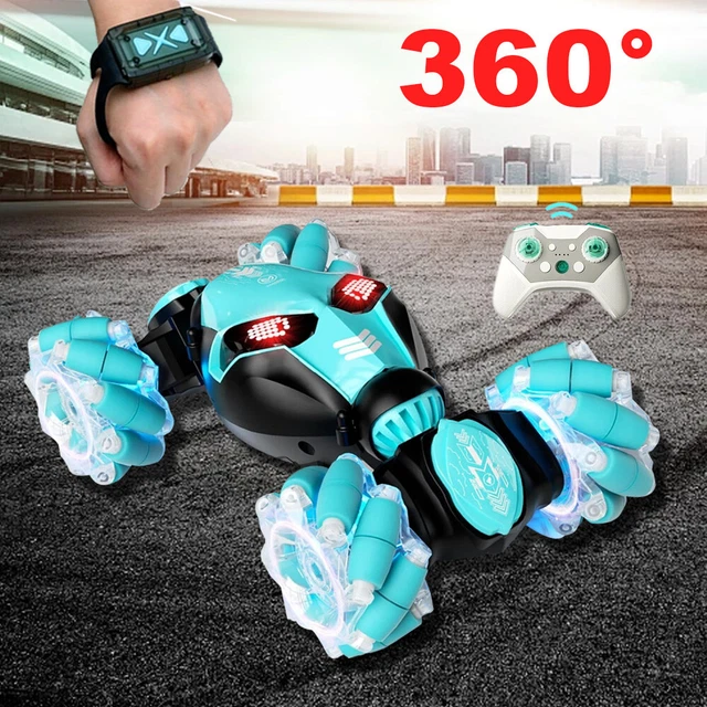 4WD HAND GESTURE 360° RC Stunt Car Sensing Off-Road Remote Control ...