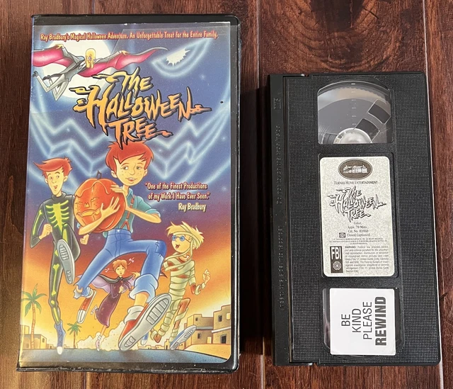 THE HALLOWEEN TREE Vintage 1993 VHS Tape Clamshell Ray Bradbury Hanna ...