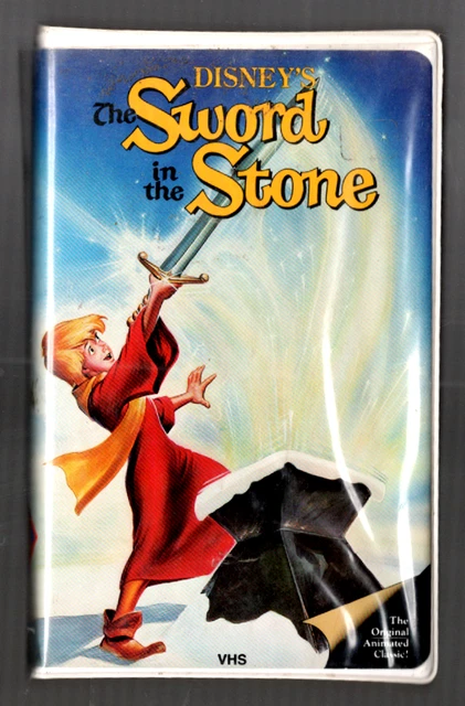 SWORD AND THE Stone, Walt Disney Classic VHS Video, Black Diamond ...