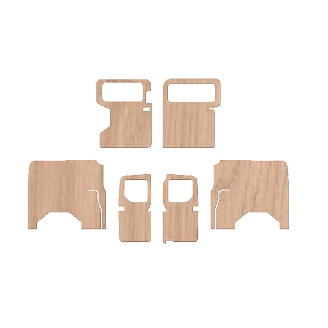 FORD TRANSIT CUSTOM Ply Lining Barn Doors (LWB) £295.00 - PicClick UK