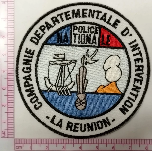 ECUSSON POLICE GENDARMERIE Patch Badge Reunion Cdi Intervention 974 EUR ...