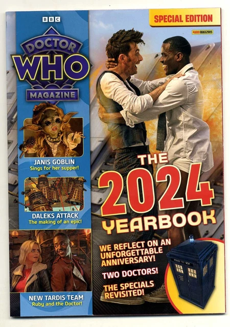 DOCTOR WHO MAGAZINE Special Edition 65: The 2024 Yearbook 84 pages £8. ...
