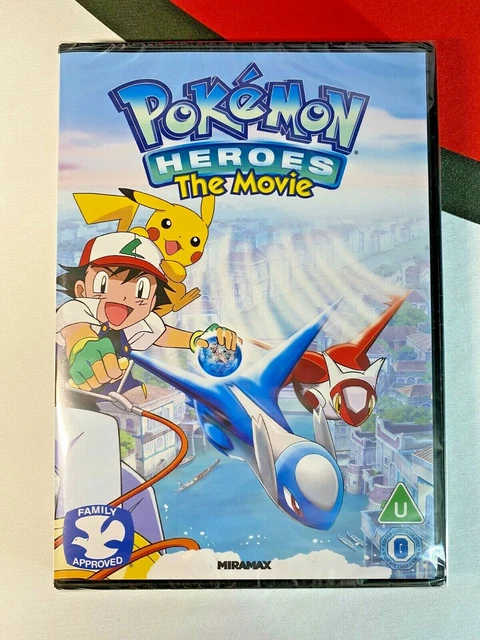 POKEMON DVD - Pokemon Heroes: The Movie *Region 2* English U/G *NEW ...