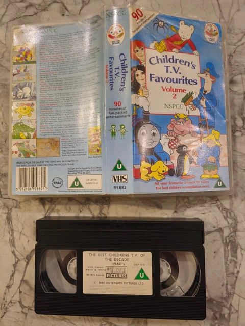 CHILDRENS TV FAVOURITES Volume 2 NSPCC - VHS Video Tape VGC £8.00 ...
