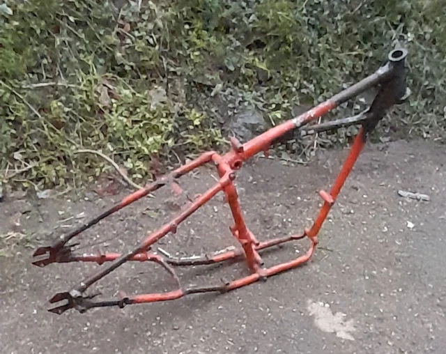 TRIUMPH PRE UNIT Rigid 6T etc Low rider frame £200.00 - PicClick UK