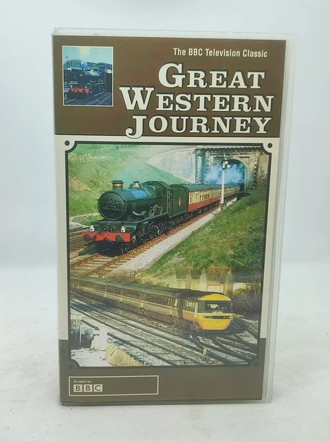 BBC GREAT WESTERN Journey On VHS Video Cassette Tape £7.99 - PicClick UK
