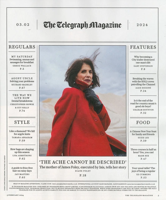 TELEGRAPH MAGAZINE: GARY Stevenson, Gregg Wallace, Richard Madeley ...