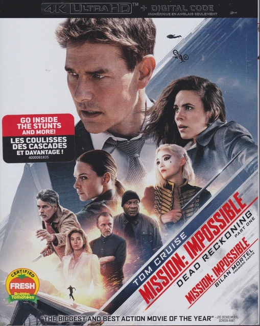 MISSION : IMPOSSIBLE DEAD COMPKONING PARTIE 1 4K ULTRA HD & ENSEMBLE ...