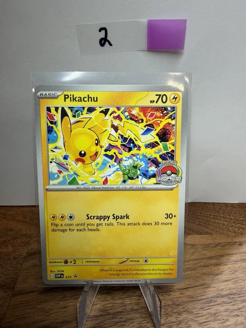 PIKACHU PROMO 2025 World Championships SVP EN 225 Pokemon Card Worlds £ ...