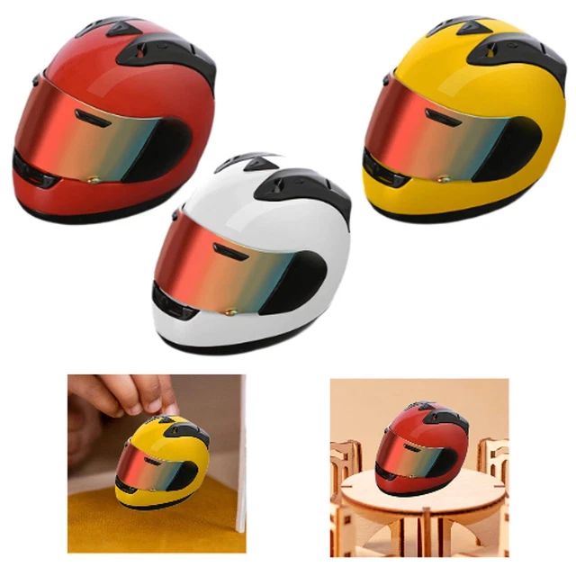 CASQUE DE MOTO miniature à l'échelle 1/6 pour figurines de 12 pouces ...