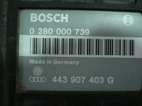 SWITCHBOARD OF THE Engine VW Audi 443907403G Bosch 0280000739 0 280 000 ...