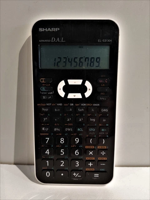 &SHARP& EL-531XH ADVANCED DAL Scientific Calculator with Cover. EUR 13 ...