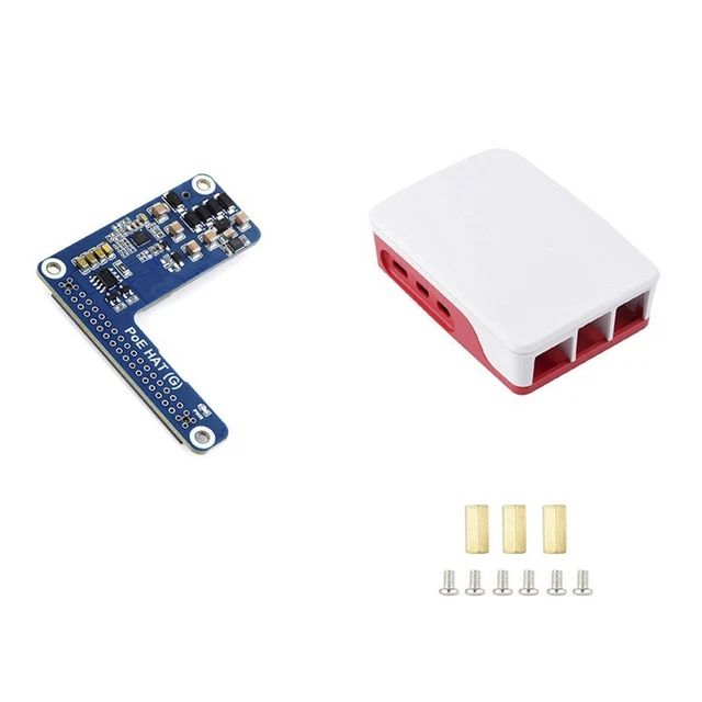 FOR 5 PoE HAT+Case 802.3af/ PoE HAT (G) for 5 POE Ethernet Supply3985 £ ...