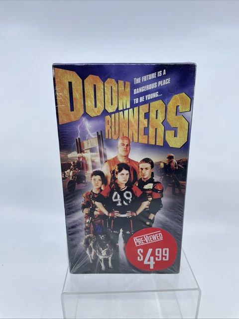 DOOM RUNNERS (VHS, 1998) Lea Moreno, Rebecca Smart, Nathan Jones, Tim ...