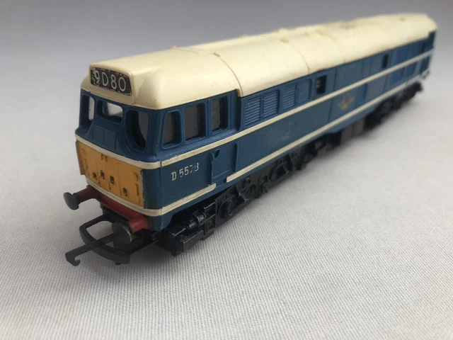 TRIANG R357 OO Gauge Experimental Blue BR Class 31 Diesel Locomotive ...