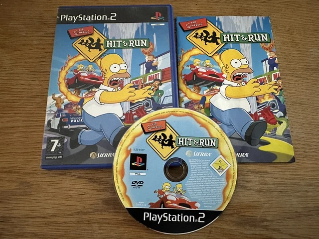 THE SIMPSONS: HIT & Run (PlayStation 2 PS2) With Manual Black Box Fully ...