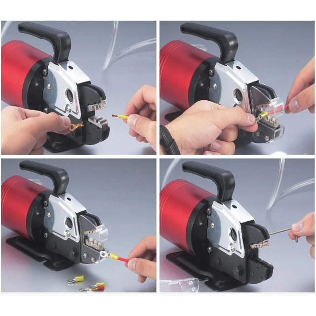 ALICATES PRENSADORES NEUMÁTICOS completamente automáticos mini máquina ...