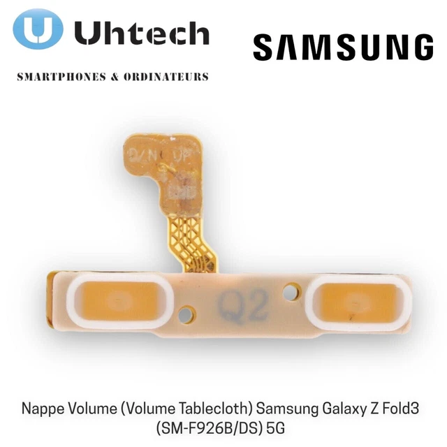 NAPPE VOLUME SAMSUNG Galaxy Z Fold3 (SM-F926B/DS) 5G - Origine Démonté ...