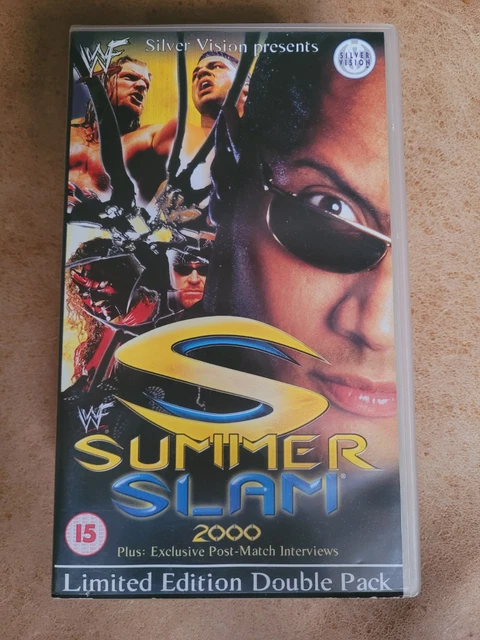 WWE / WWF - VHS Double Pack: Summer Slam 2000 & Mayhem in Manchester £ ...