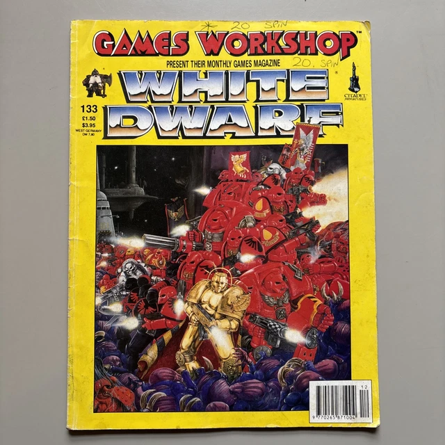 GAMES WORKSHOP THE White Dwarf Issue 133 Warhammer 40k WH40K GW ...