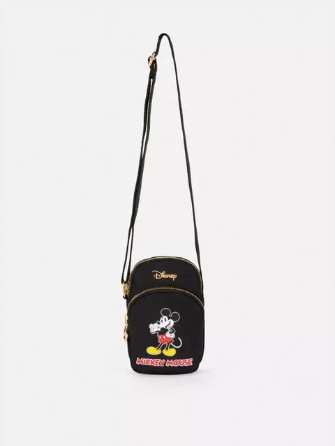 PRIMARK DISNEY'S MICKEY Mouse Printed Phone Holder Bag Crossbody Bag £ ...