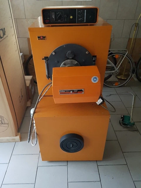 WOLF ÖL-HEIZUNG VOLL funktionsfähig Typ NB/NU-B-20/155 EUR 499,00 ...