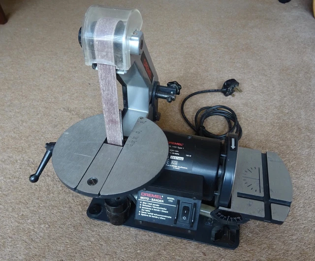 LEVIGATRICE MOTO DREMEL MODELLO 1731 BUON FUNZIONAMENTO. 230 Volt ...