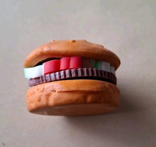 RARE VINTAGE RETRO 1980s Eraser Rubber Burger £4.47 - PicClick UK