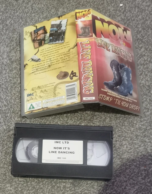 NOW IT'S LINE Dancing Stomp 'Til You Drop! VHS Video Tape £3.28 ...