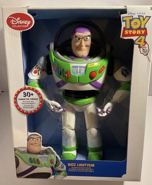 DISNEY BUZZ LIGHTYEAR Interactive Talking Action Figure 12 Inches Toy ...