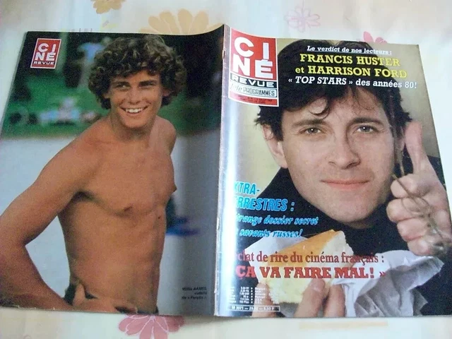 CINE REVUE 1982 N°28 8 Juillet Francis Huster EUR 4,50 - PicClick FR