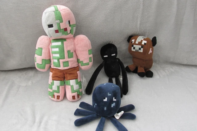 MOJANG JINX MINECRAFT Plush Toys X 4 £6.99 - PicClick UK