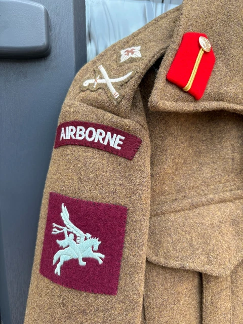 WW2 AIRBORNE DIVISION Senior Officers Battle Dress Uniform Complete ...