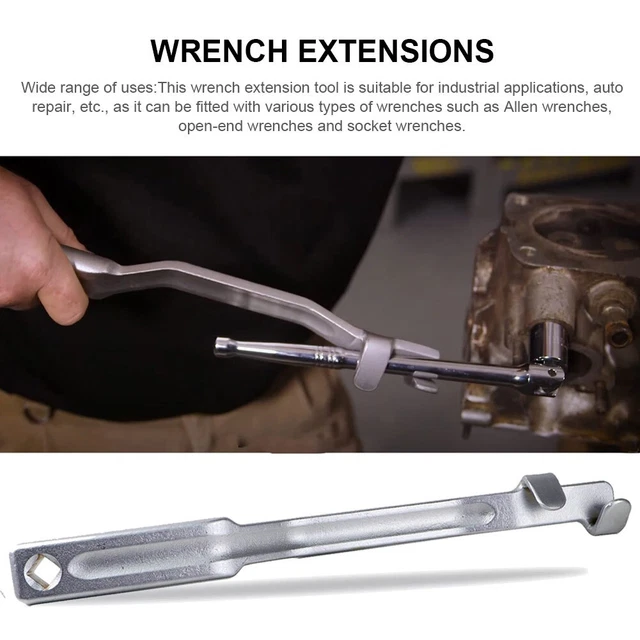 UNIVERSAL EXTRA LONG Torque Adaptor Heavy Duty for Mechanics Handyman ...